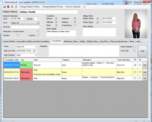 How it looks - Patient TrackerPatient Tracker